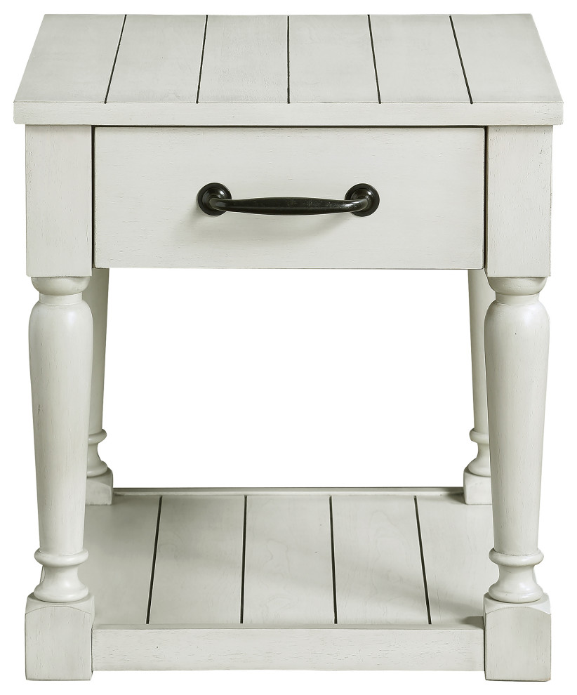 Hemingway End Table - French Country - Side Tables And End Tables - by ...