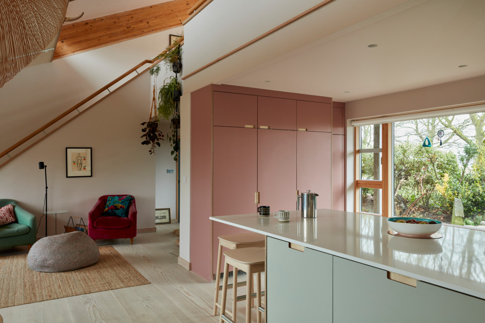 Formica Green Slate, Formica Blush & a Formica Seed island - Midcentury ...