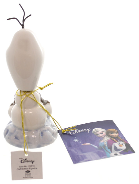 Disney OLAF BOBBLE FIGURINE Ceramic Disney Frozen Elsa Anna ...