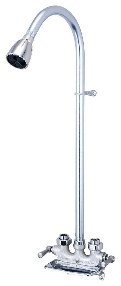 Central Brass Two Handle Utility Shower - Transitional - Showerheads ...