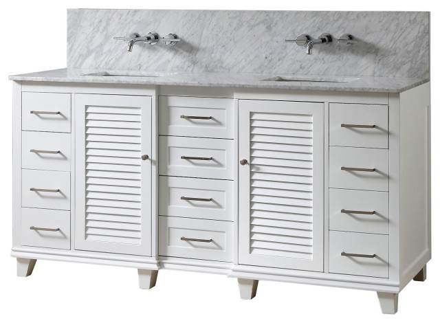 72" Ultimate Shutter Bath Vanity - Transitional - Bathroom Vanities And ...