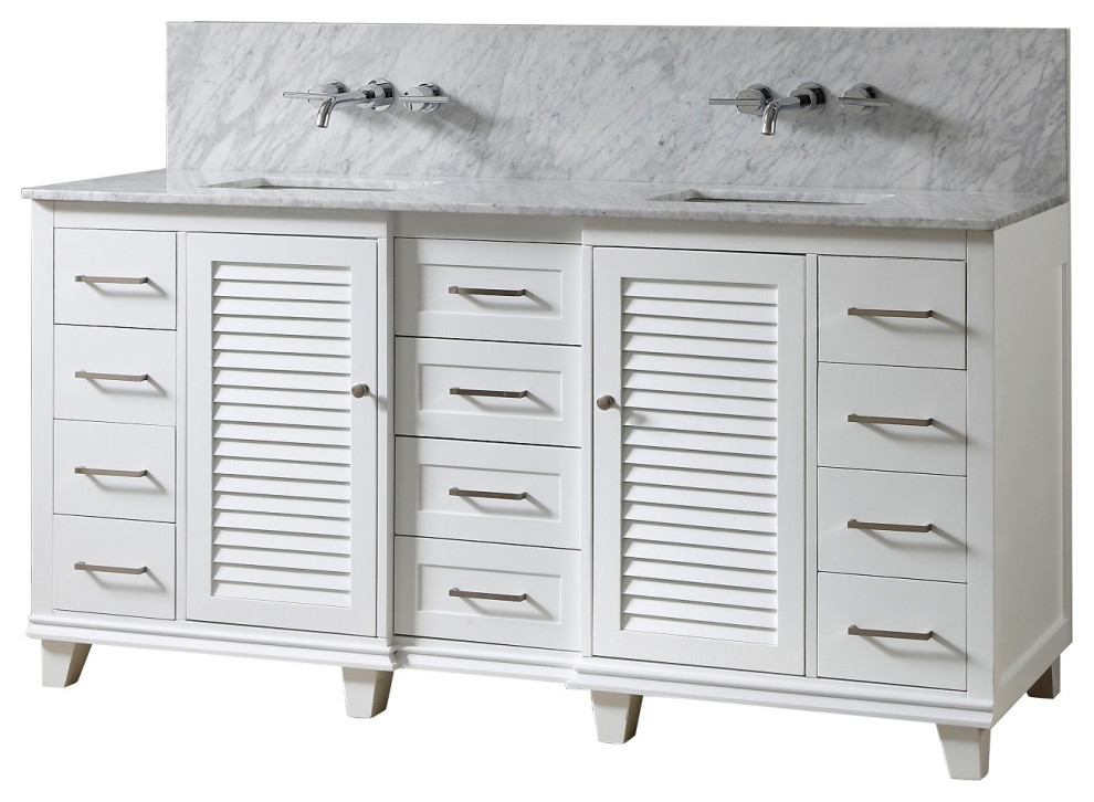 72" Ultimate Shutter Bath Vanity - Transitional - Bathroom Vanities And ...