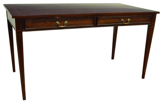 Mahogany Hepplewhite Writing Desk - Traditional - Desks And Hutches ...