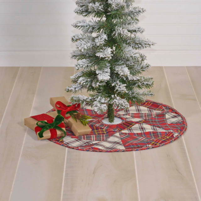 Peyton Mini Tree Skirt 21", 21x21 - Christmas Tree Skirts - by GwG ...