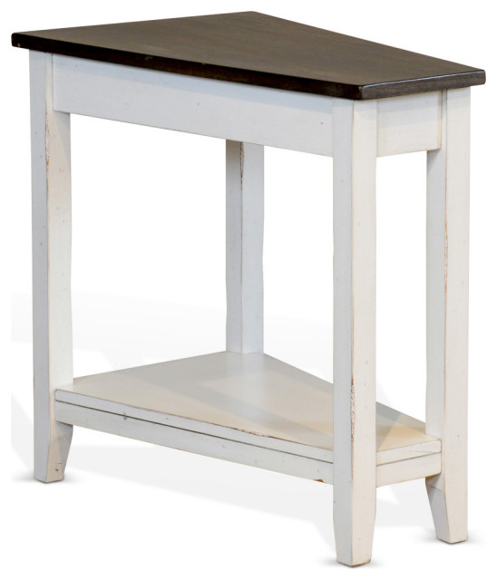 Carriage House Chair Side Table - Farmhouse - Side Tables And End ...