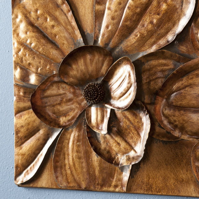 Magnolia Wall Panel Set - Contemporary - Metal Wall Art - by HedgeApple ...