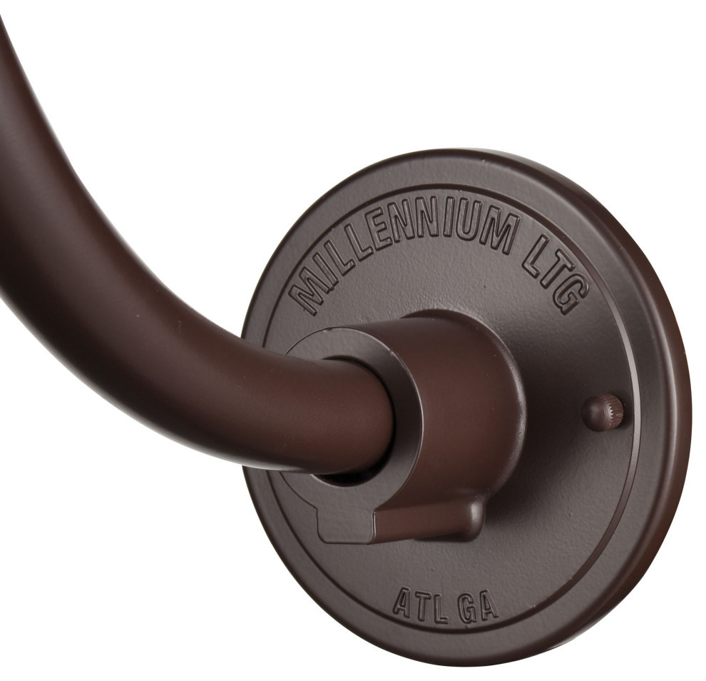 R Series Collection 1 Light 14 in. Architect Bronze Warehouse Shade ...