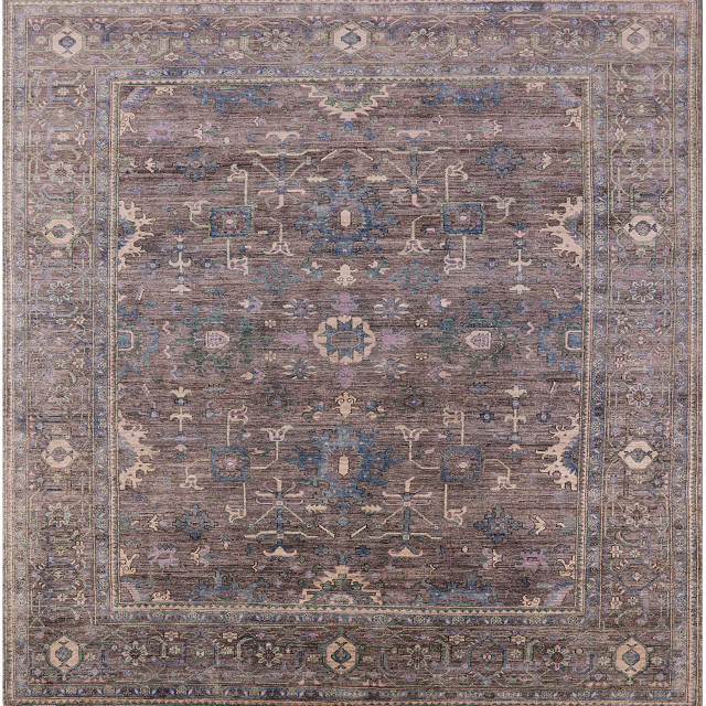 Ahgly Company Indoor Rectangle Mid-Century Modern Area Rugs, 5' x 7', 6 ...