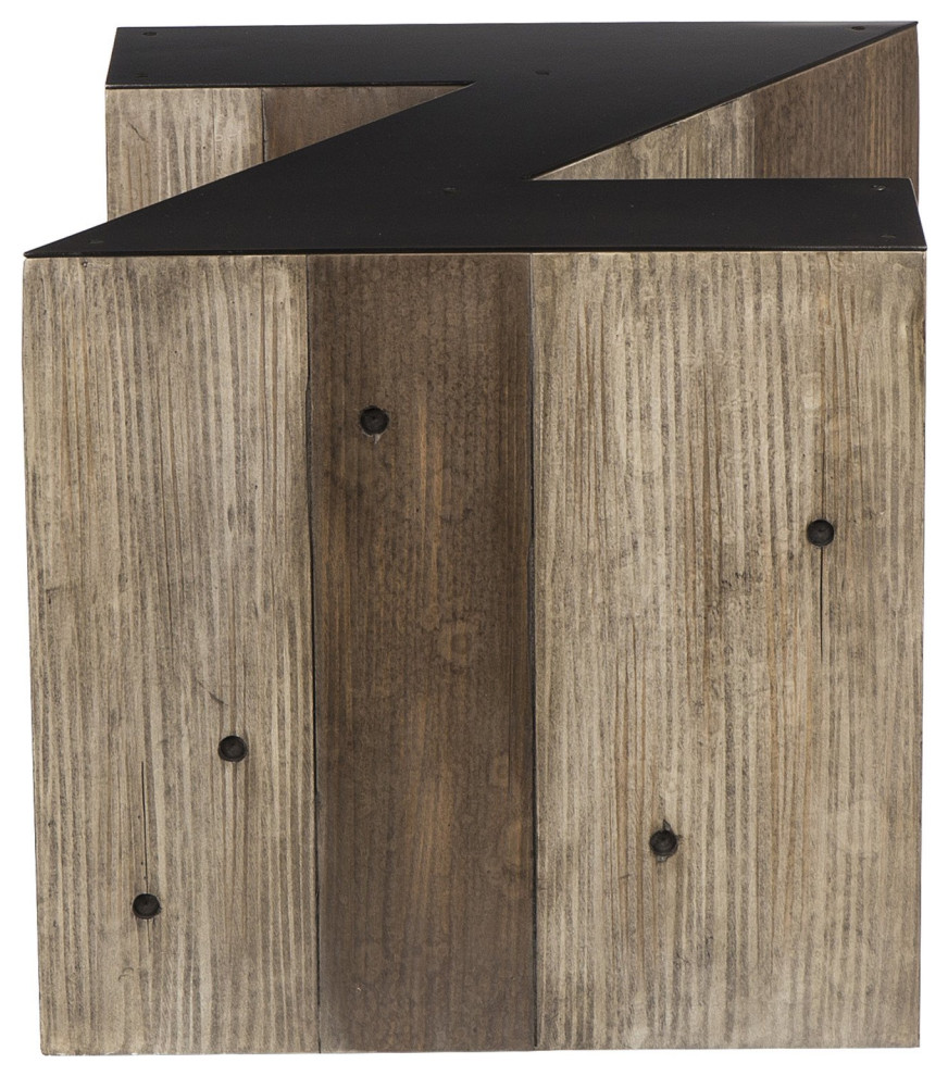Z Letter Side table - Industrial - Side Tables And End Tables - by Love ...