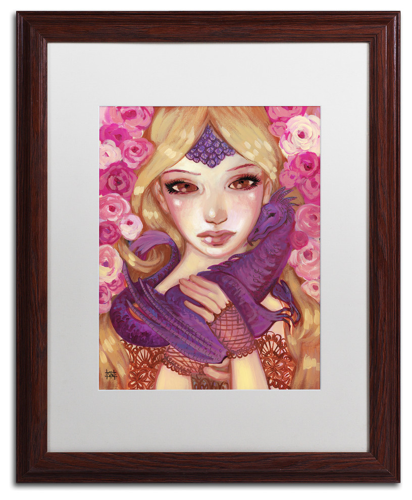 Natasha Wescoat 'Dragon Kin' Art, 16"x 20" - Contemporary - Prints And ...