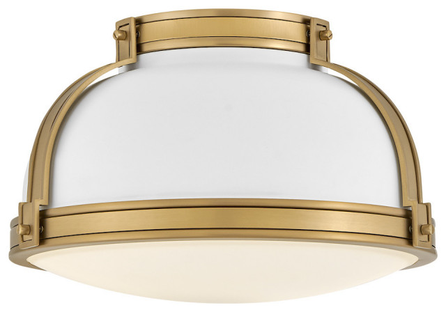 Hinkley Barton Flush Mount Light, 14.25" - Transitional - Flush-mount Ceiling Lighting - by ...