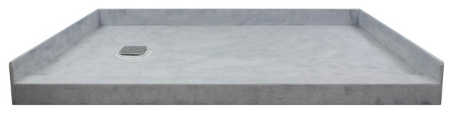 Transolid TRS_FTT6030L Ready-to-Tile 60" x 30" Rectangular Shower ...