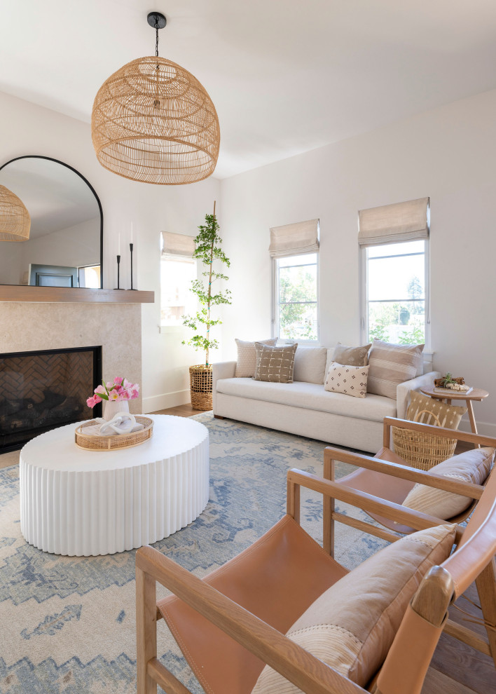 Scandi Meets Californian Style - Beach Style - Living Room - San ...