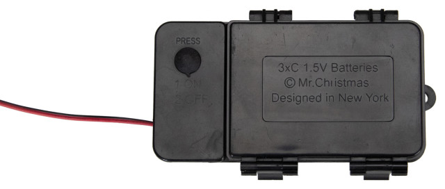 Set of 3 Musical Lighted Silver Bells Christmas Decorations, 6.5 ...