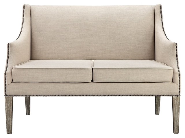 Lenox Hill Natural Mid Century Modern Sofa - Farmhouse - Sofas - by ...