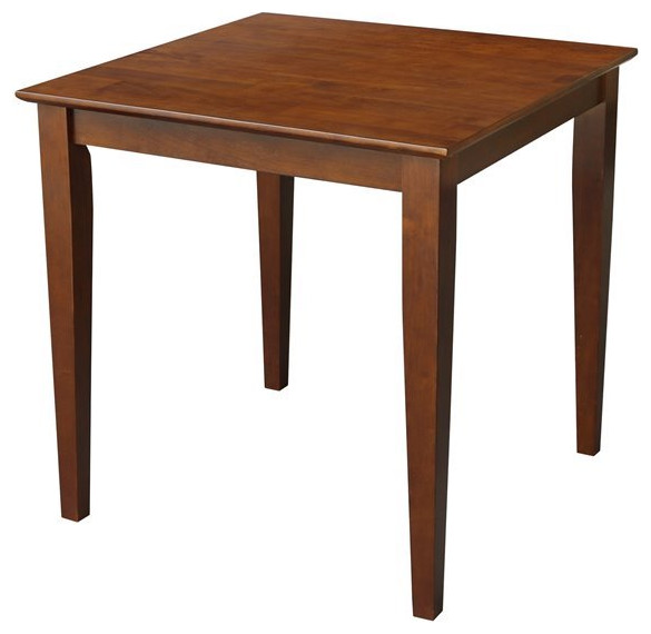 Solid Wood Top Table - Transitional - Dining Tables - by International ...