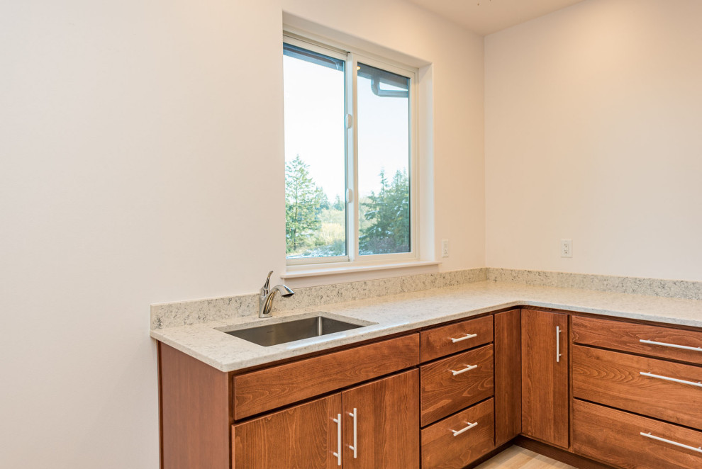 Sequim - Contemporary Frank Lloyd Wright-Inspired Home - Contemporary ...