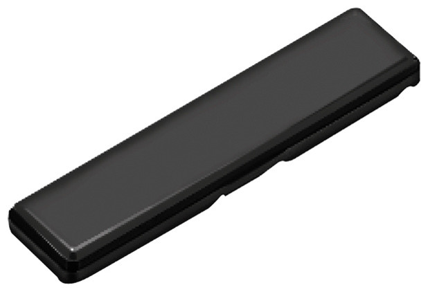 Blum Black Plastic Hinge Arm Cover Cap for Straight Arm Hinges, Pack of ...