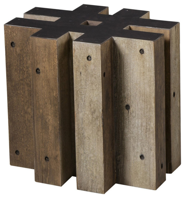 Symbol # Side Table - Rustic - Side Tables And End Tables - by Virgil ...