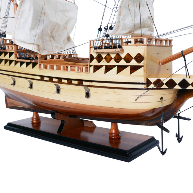 May Flower Medium Museum-quality Fully Assembled Wooden Model Ship ...