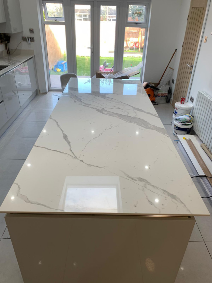 Dekton, laminam, lapitec,Neolith, porcelain worktops / cladding - Modern - Kitchen - Other - by ...