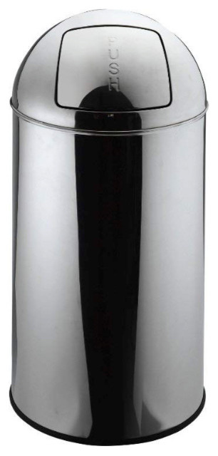 Pulsiva Push Waste Bin - Contemporary - Wastebaskets - by Cilantro The ...