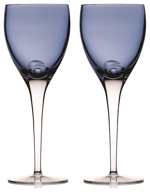 Waterford Crystal W Wine Set2 Sky Contemporary Wine Glasses By Shopfreely Houzz