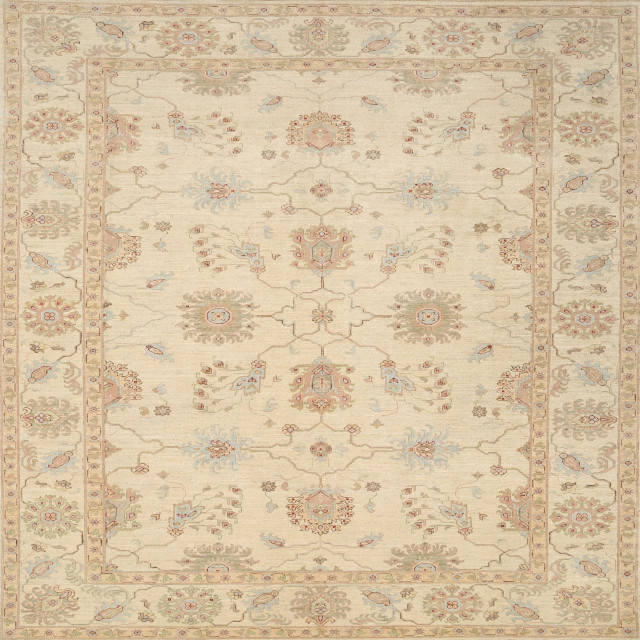 Ahgly Company Indoor Rectangle Traditional Area Rugs, 5' Square ...