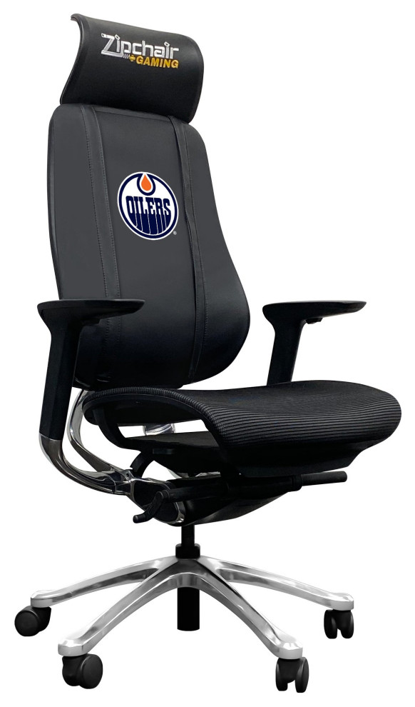 Edmonton Oilers Mesh Gaming Chair 4-Way Adjustable Arms - Modern ...