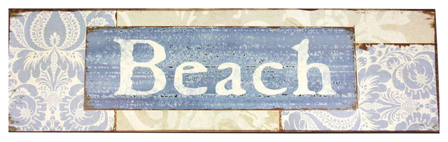 Sign, Beach - Beach Style - Novelty Signs - by Jubilee Gift Shop | Houzz