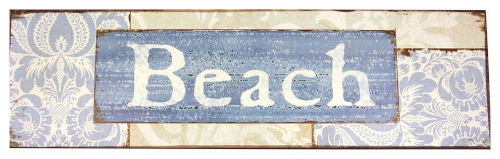 Sign, Beach - Beach Style - Novelty Signs - by Jubilee Gift Shop | Houzz