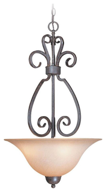 Craftmade Sheridan 3-Light 18" Pendant Light in Forged Metal ...