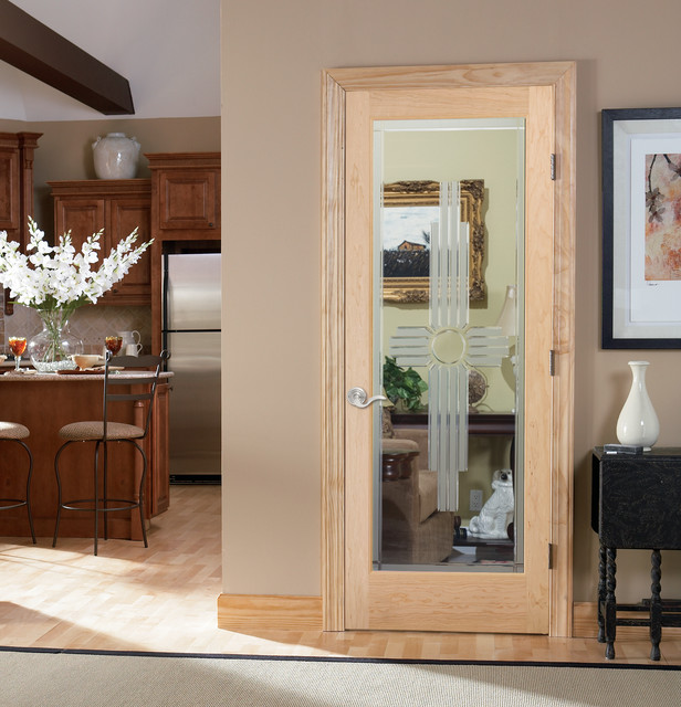 Decorative Glass Interior Doors - Home Office - Other - by HomeStory ...