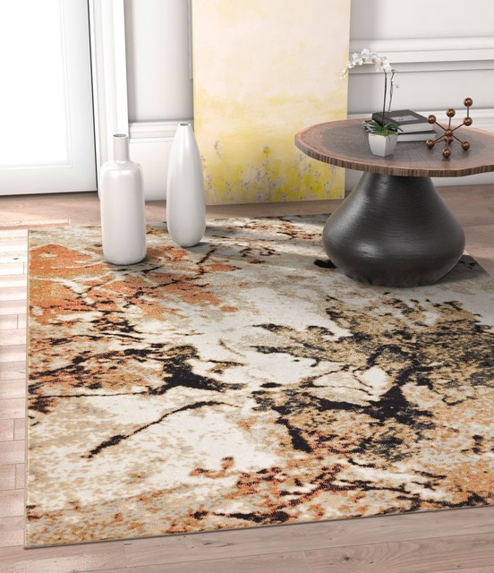 Well Woven Hughes Eros Mid-Century Modern Multi Area Rug, 5'3"x7'3 ...