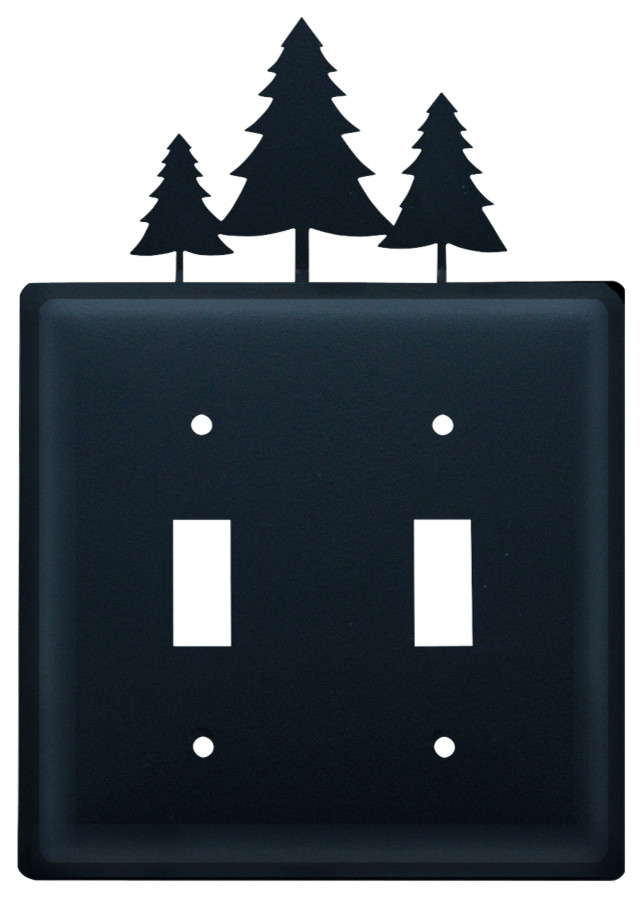 Rooster Double Switch Cover - Rustic - Switch Plates And Outlet Covers ...