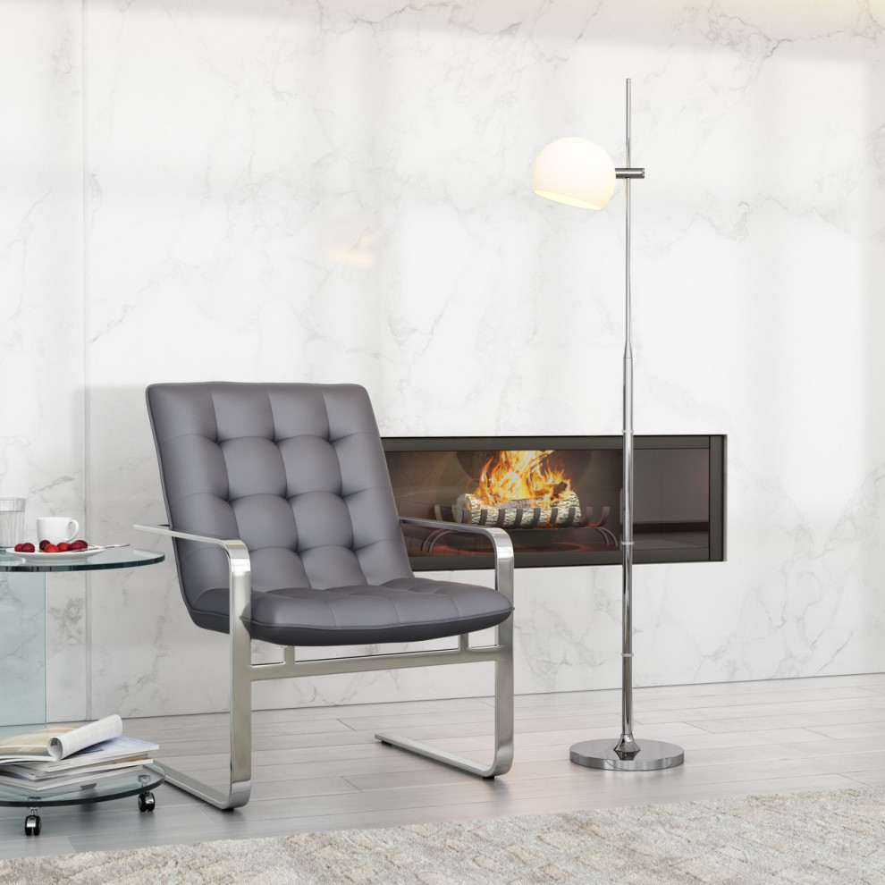 Astro Floor Lamp Frosted Glass - Modern - Floor Lamps - by StudioLX | Houzz