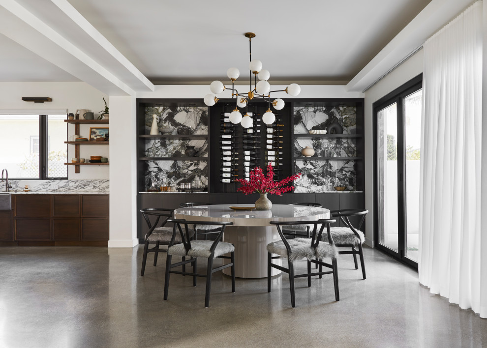 Earthy Modern Minimalist - Modern - Dining Room - Orange County - by ...