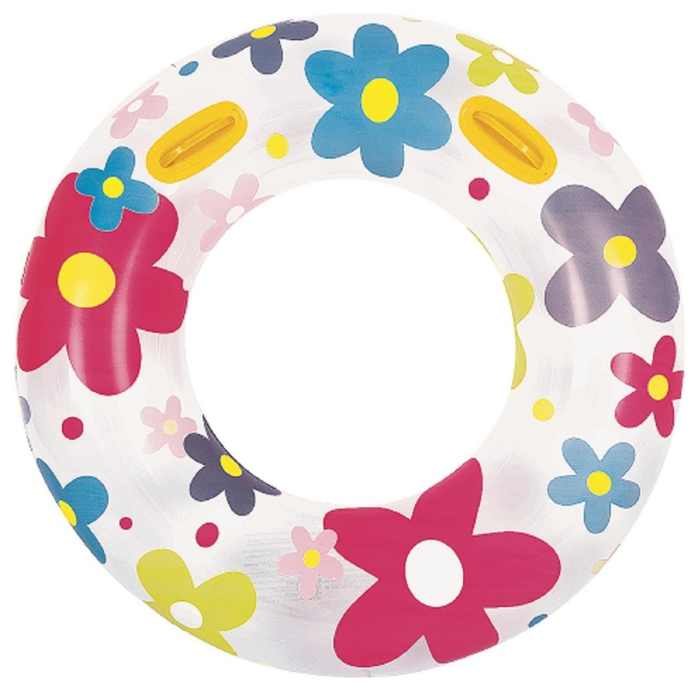 42" Inflatable Swimming Pool Inner Tube Ring Float - Contemporary ...