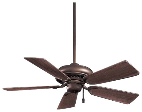 Ceiling Fan, Oil Rubbed Bronze With Not Applicable Glass - Traditional ...