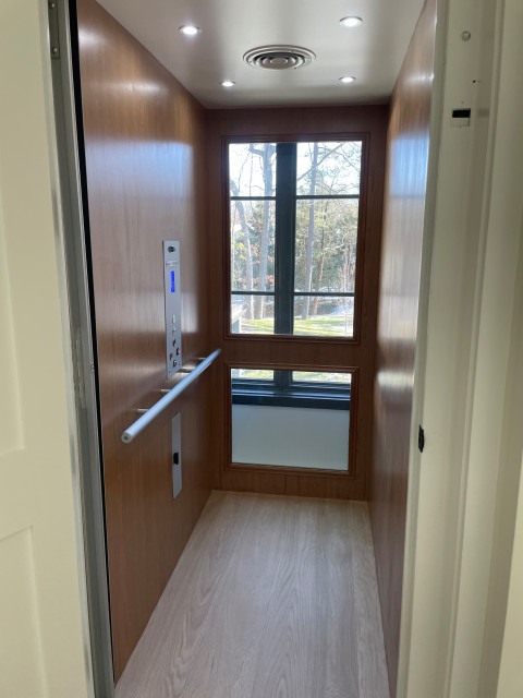 Glass Home Elevator Brings the Outdoors In - Scandinavian - Boston - by ...