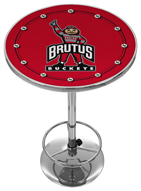 The Ohio State University Pub Table, Brutus - Contemporary - Indoor Pub ...