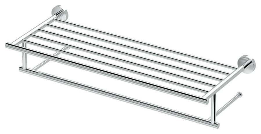 Gatco 46.7 Glam 24" Towel Rack - Contemporary - Towel Racks & Stands ...