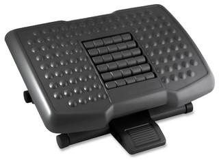 Premium Height Adjustable Footrest With Rollers - Contemporary - Desk ...