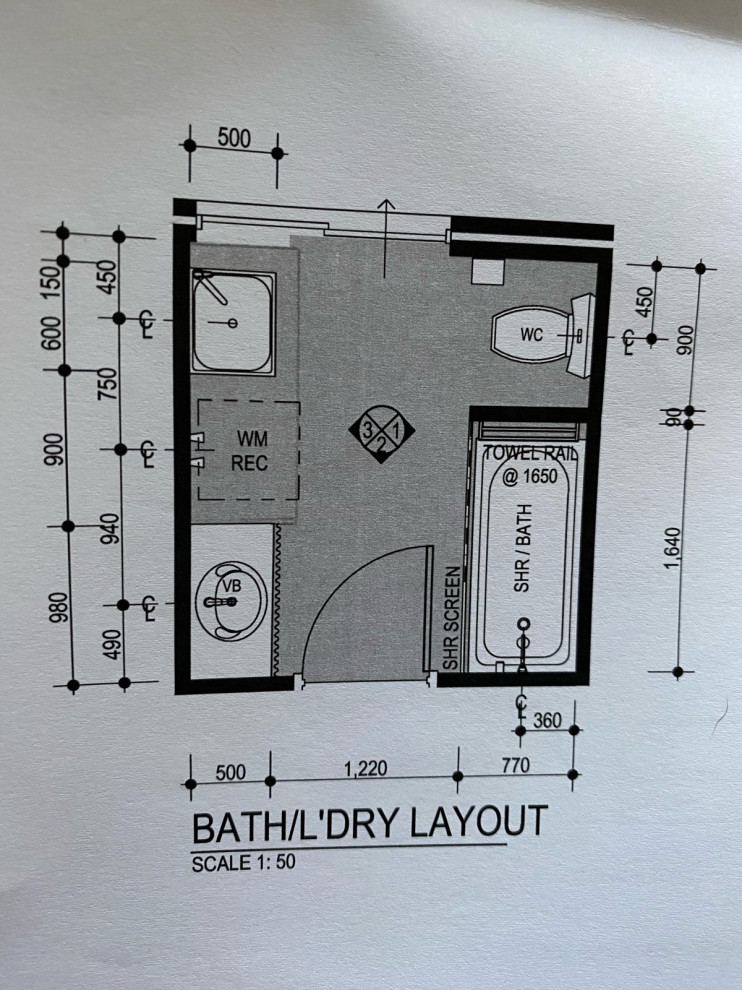 Bathroom/laundry combo dilemma! | Houzz AU