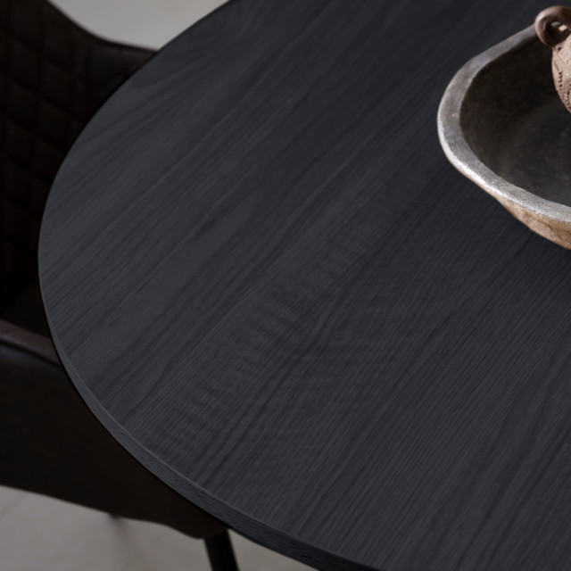 Mid-Century Modern Pedestal Dining Table, Round - Transitional - Dining ...