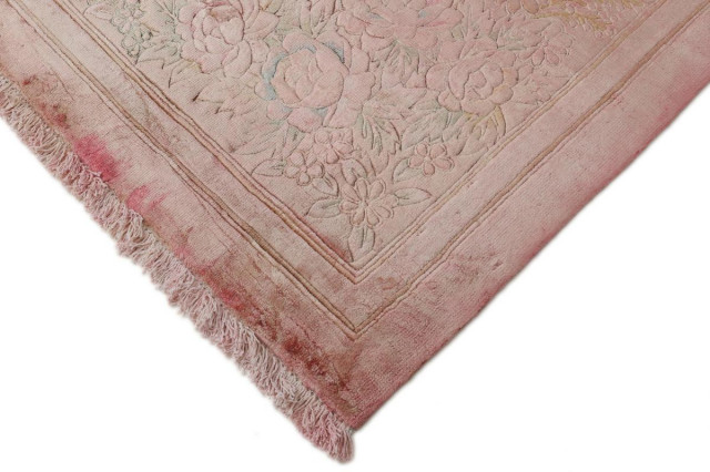 Oriental Rug China Silk Colored 9'2"x6'10", 9'2"x6'10" - Contemporary ...