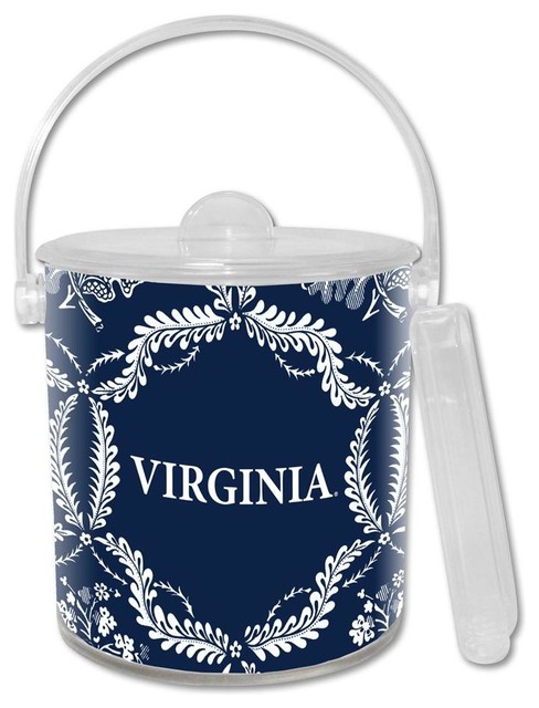 University of Virginia Ice Bucket - Traditional - Ice Tools And Buckets ...