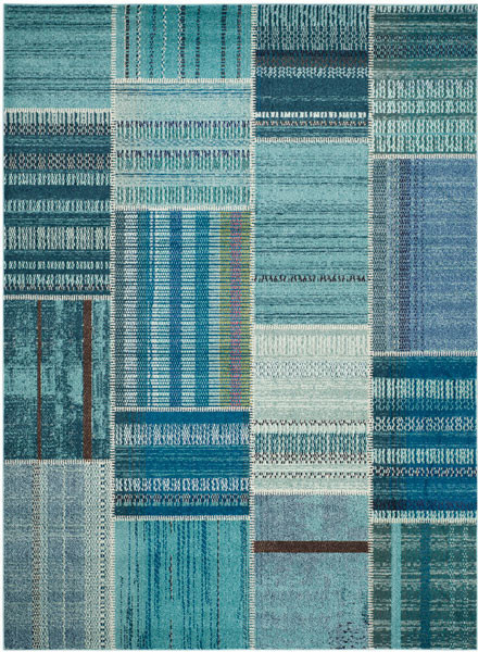 Safavieh Monaco Collection MNC215 Rug, 9'0" x 12'0" - Contemporary ...