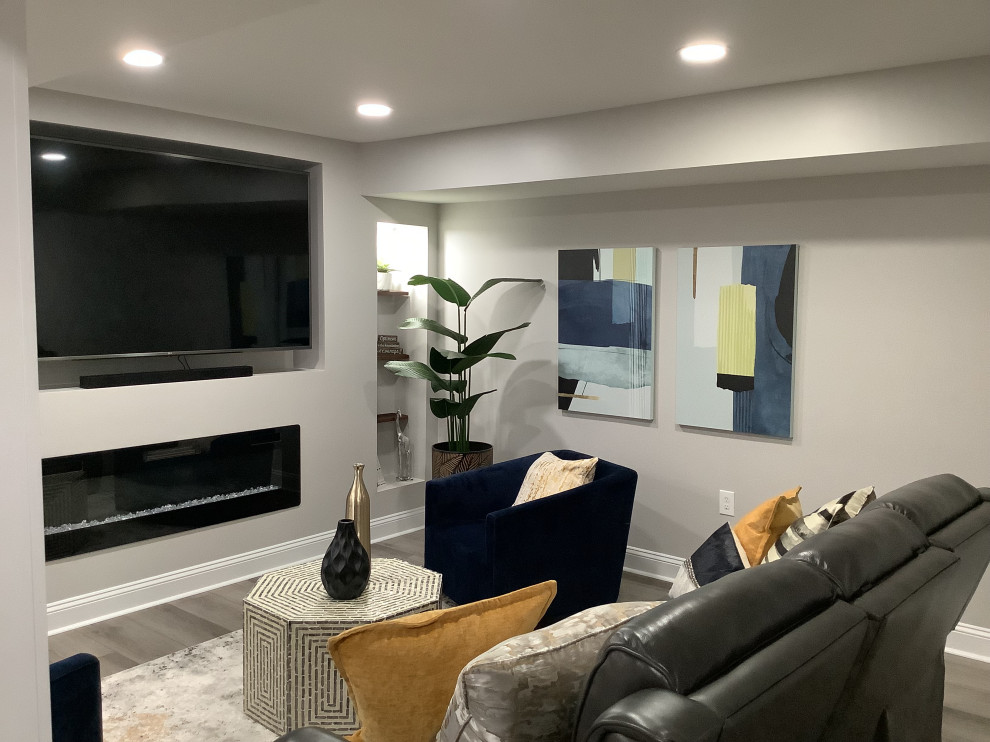 Darcy Road - Eclectic - Basement - DC Metro - by Alliance Designs LLC ...