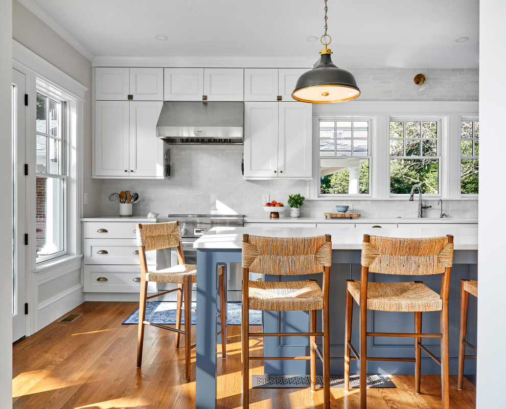 Historic Renovation - Kitchen - Providence - by Three Sparrows Interior ...